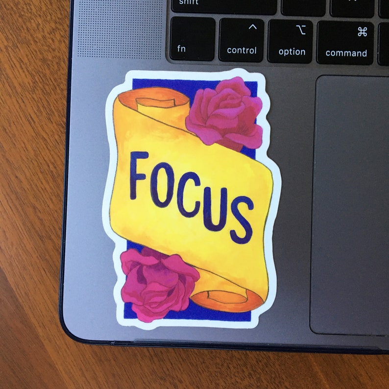 Focus Sticker | Etsy