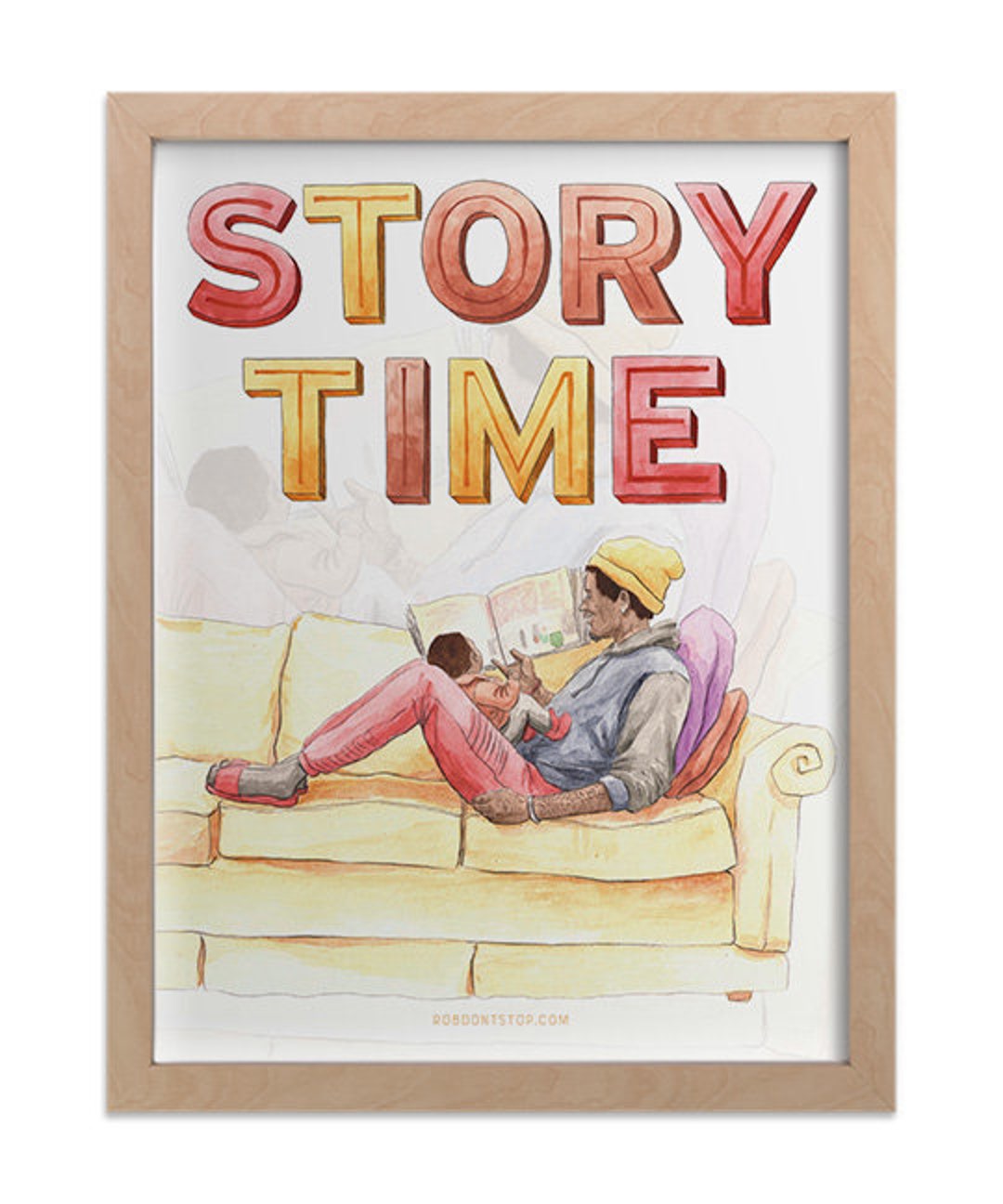Storytime Print 3 - Etsy