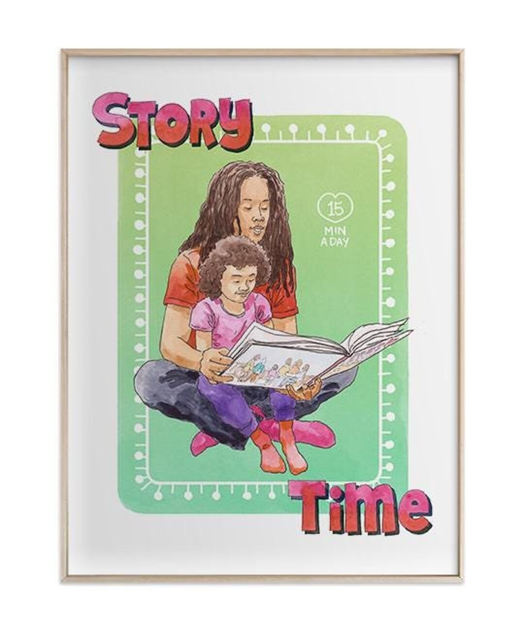 Storytime Print 5 - Etsy