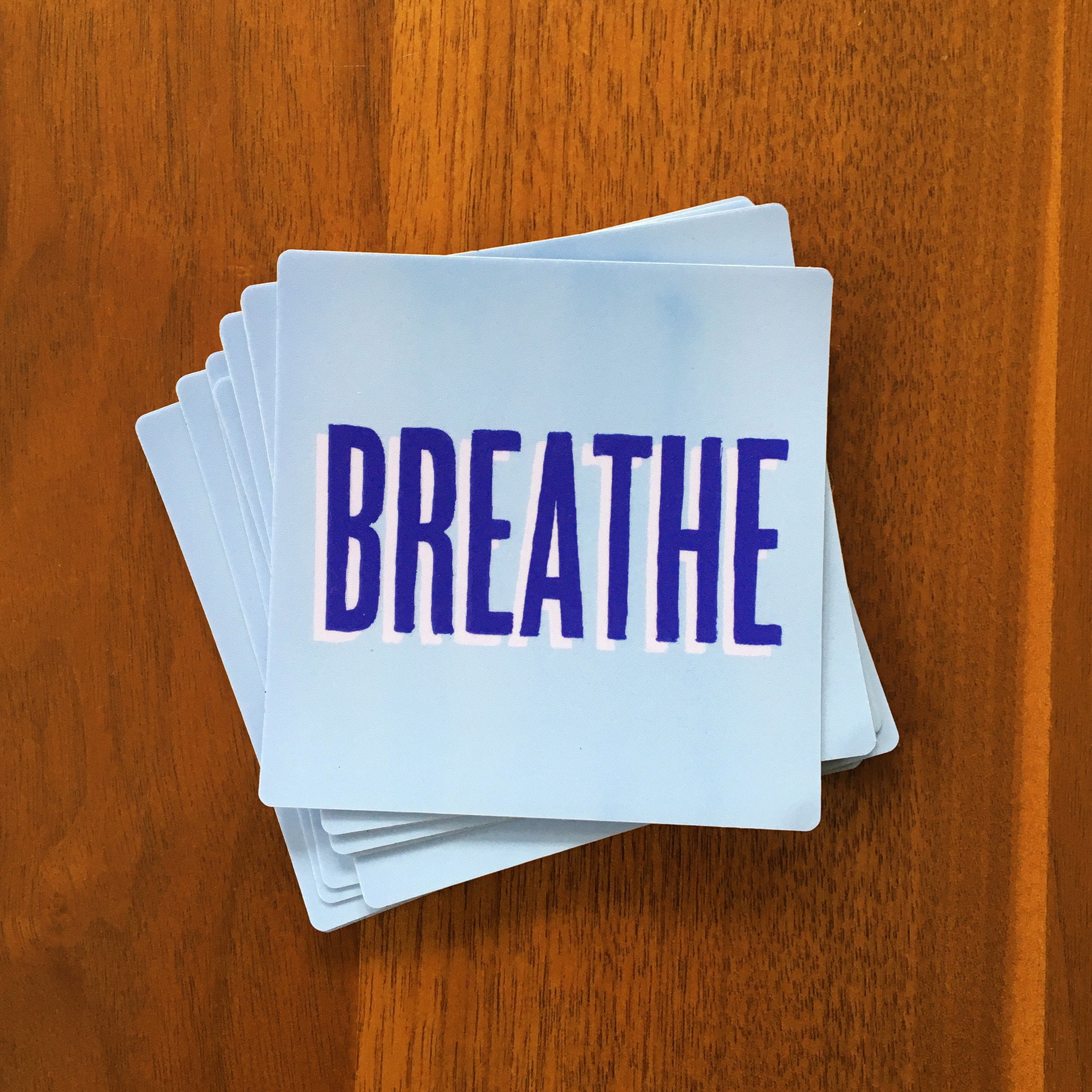 Breathe | Self Care Sticker - Etsy