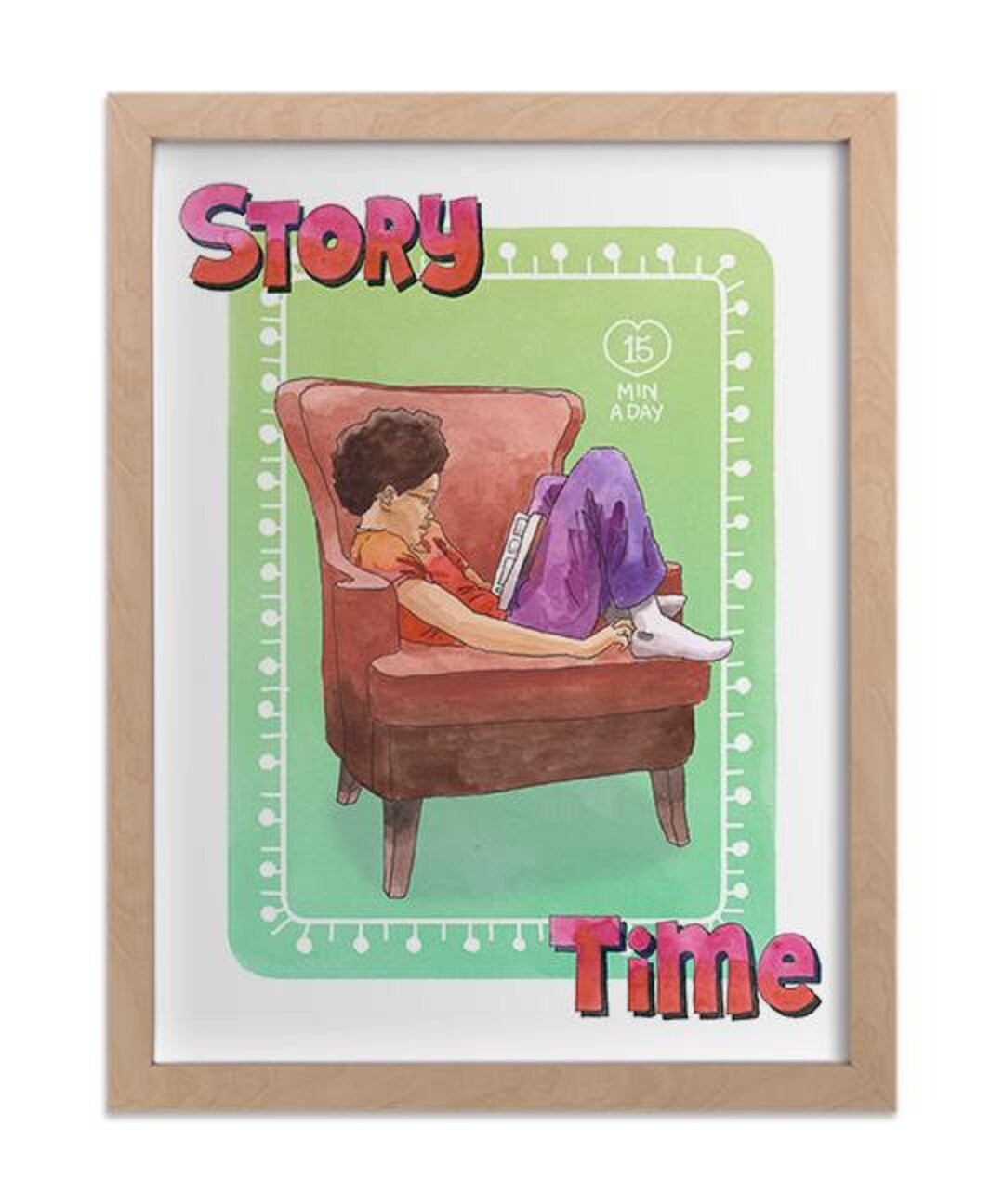 Storytime Print 6 - Etsy