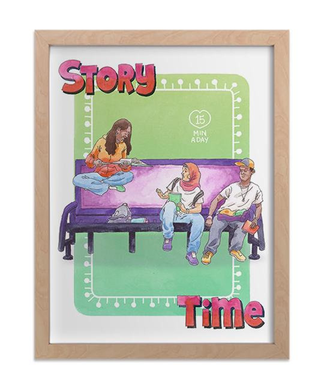 Storytime Print 7 - Etsy