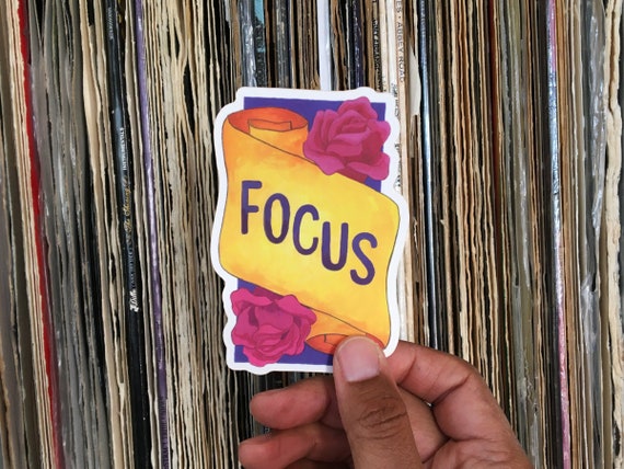 Focus Sticker | Etsy