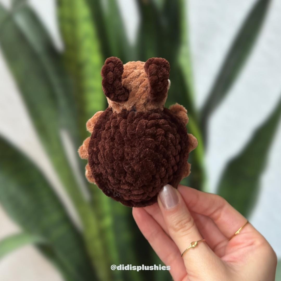 Cockroach Crochet Pattern | Didis Buglings | Low Sew | Didisplushies - Etsy