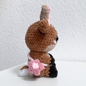 Crochet Fox and Deer Pattern Bundle | Mushroom Hat & Cherry Blossom Bag ...