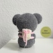Baby Koala Crochet Pattern Sitting Amigurumi Koala Cute Koala With ...