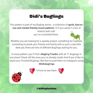 Snail Crochet Pattern | Didis Buglings | Low Sew | Didisplushies - Etsy