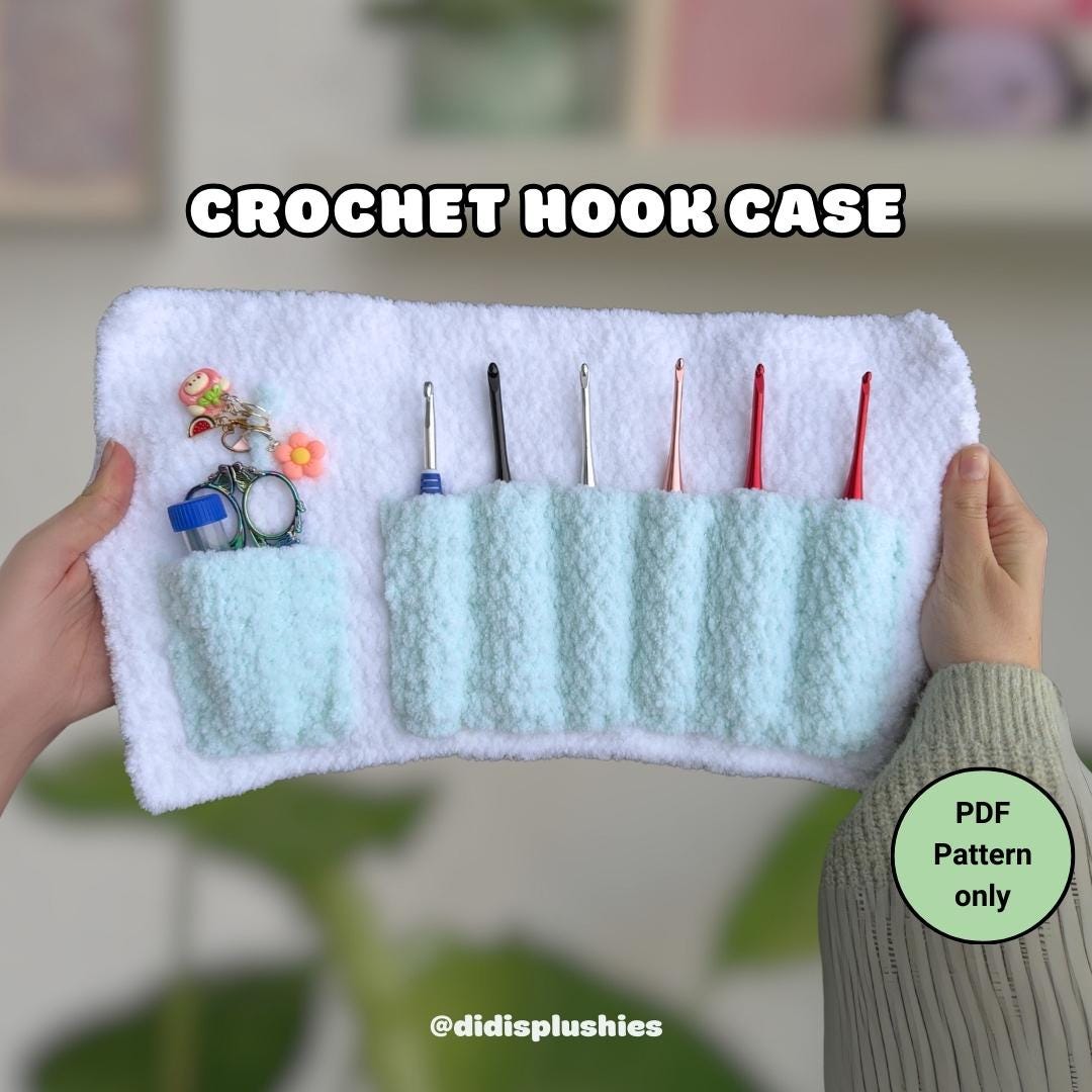 Crochet Hook Bag Pattern | Crochet Pattern to Make a Hook Case - Etsy