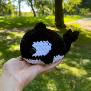 Orca Crochet Pattern No Sew | Killer Whale Amigurumi - Etsy