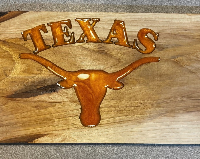 Wall Decor for Texas Longhorn Fans, University of Texas, Burnt Orange ...