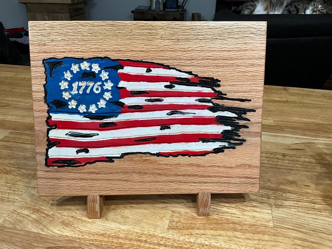 Tattered Flag - Etsy