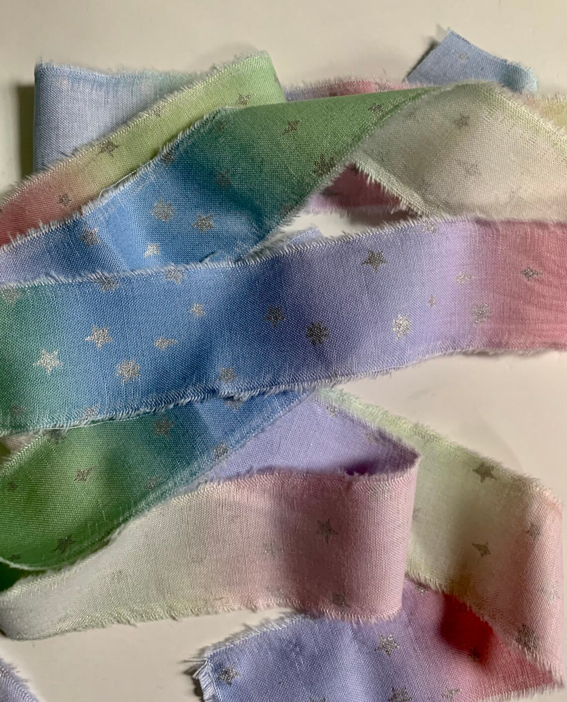 Ribbon HandMade Hand Torn Fabric Ribbon | Etsy