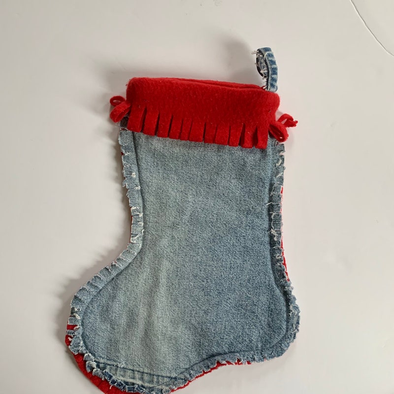 Denim Stocking - Etsy