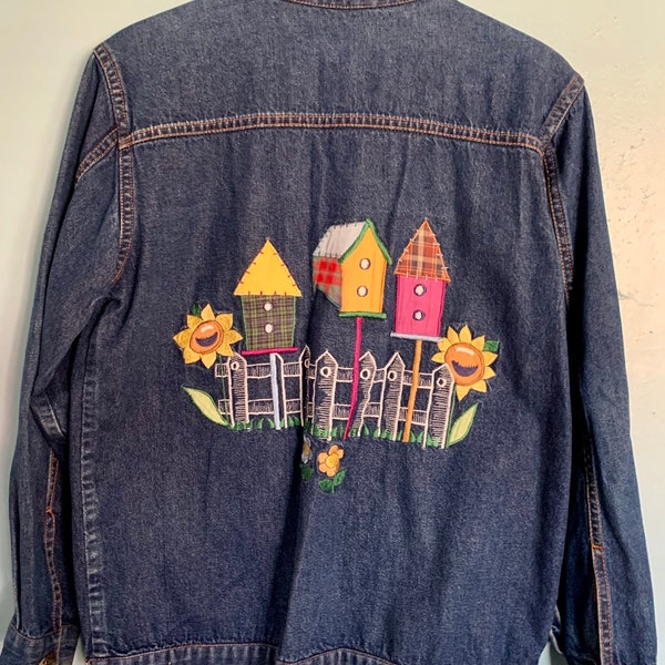 Applique Jacket - Etsy