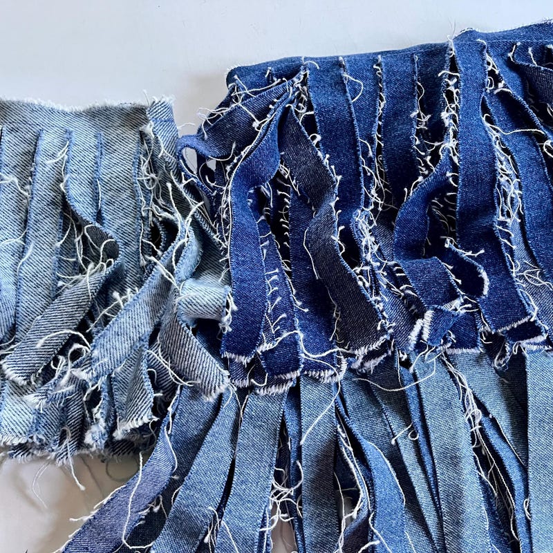 Junk Jean Hat - Etsy