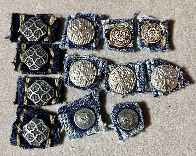 LOT of 50 Salvaged Denim Blue Jean Rivets - Etsy