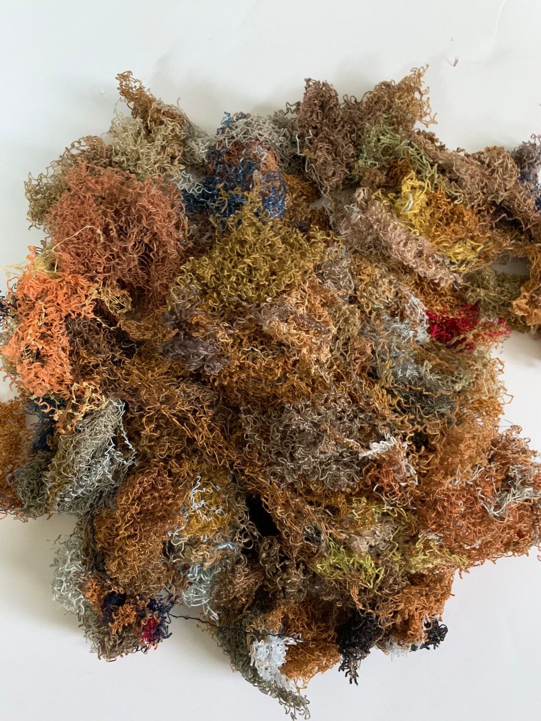 Threads Salvaged Denim Blue Jean Seam Threads for Repurposing - Etsy