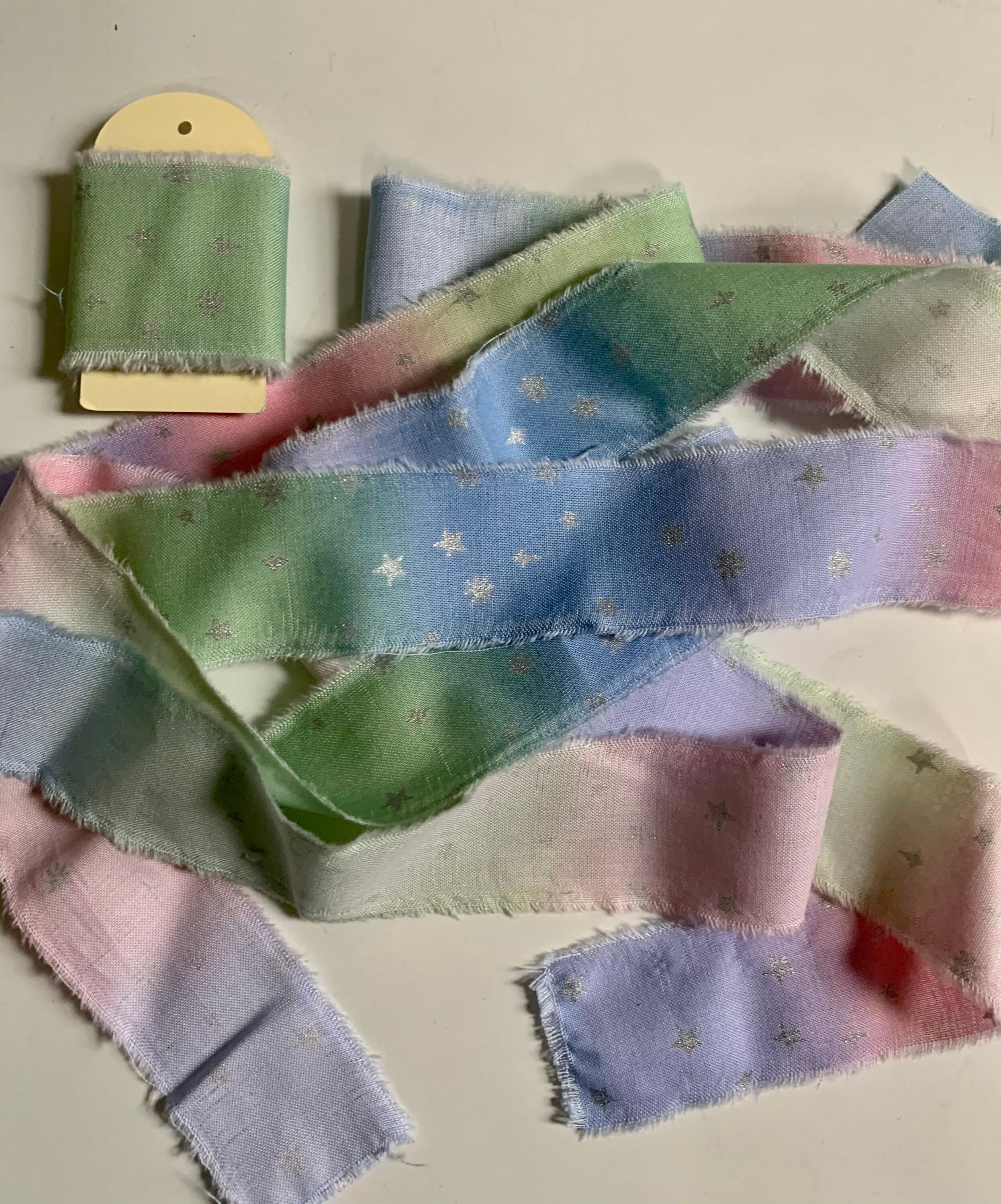 Ribbon HandMade Hand Torn Fabric Ribbon | Etsy