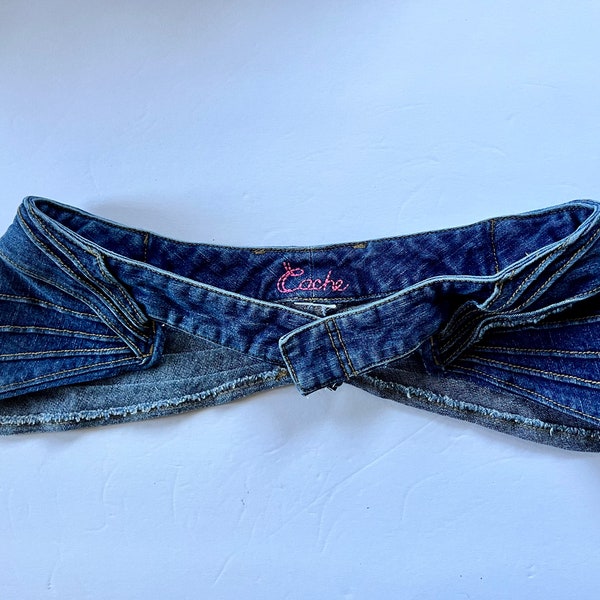 Denim Belt - Etsy