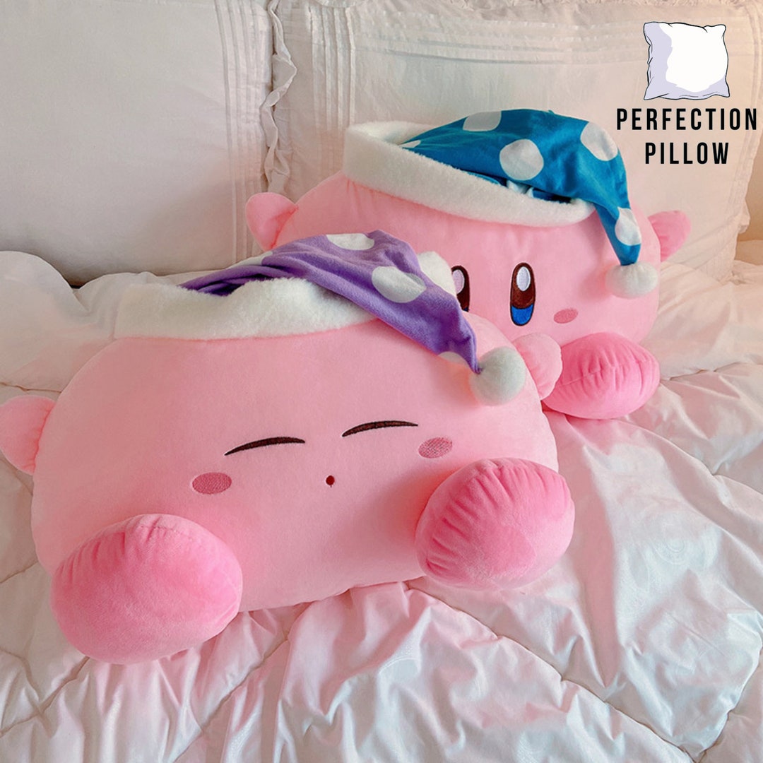 Cozy Kirby Doll Kirbyed Stuffed Toy Nightcap Kirby Doll Dreamland Kirby ...