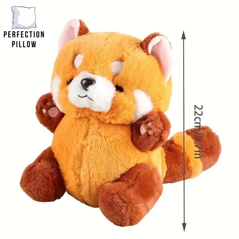 Kawaii Raccoon Plush Soft Raccoon Doll Lovely Raccoon Gift Cozy Plush ...