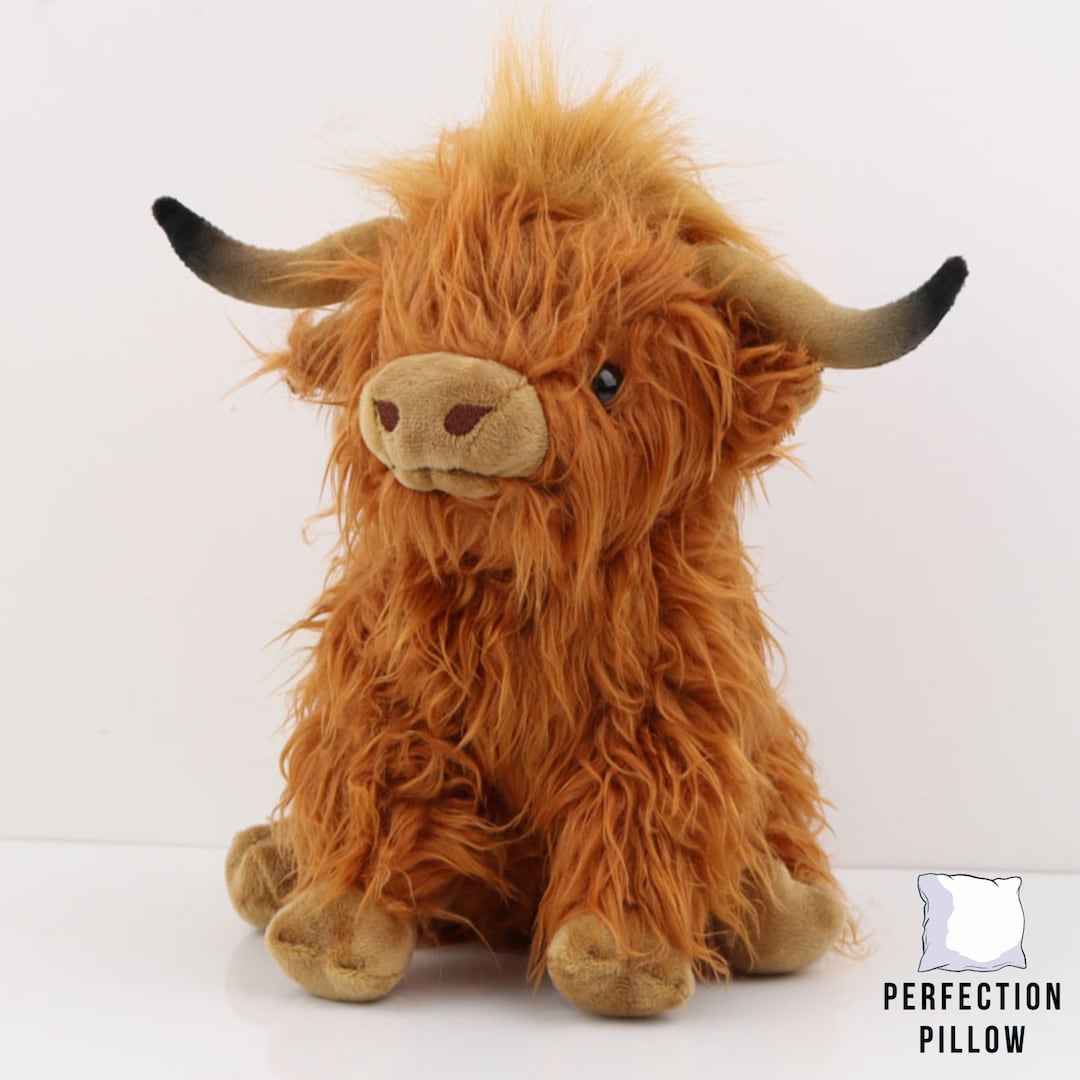 Soft Cattle Toy Kids' Cattle Toy Highland Hug Buddy Cow Cuddle Buddy ...