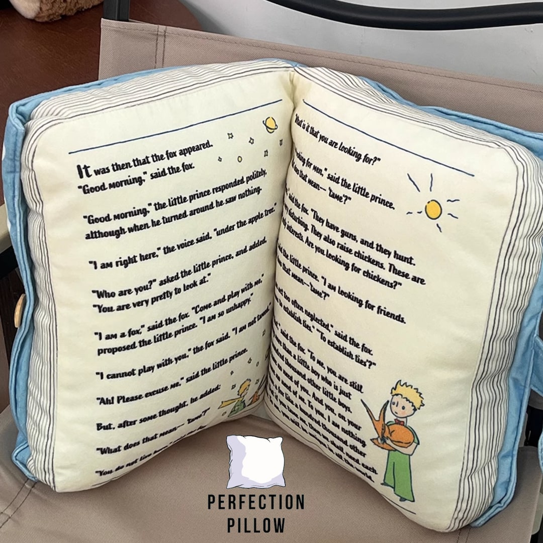 Little Prince Pillow Quote Pillows Artistic Pillows Fairytale Pillows ...