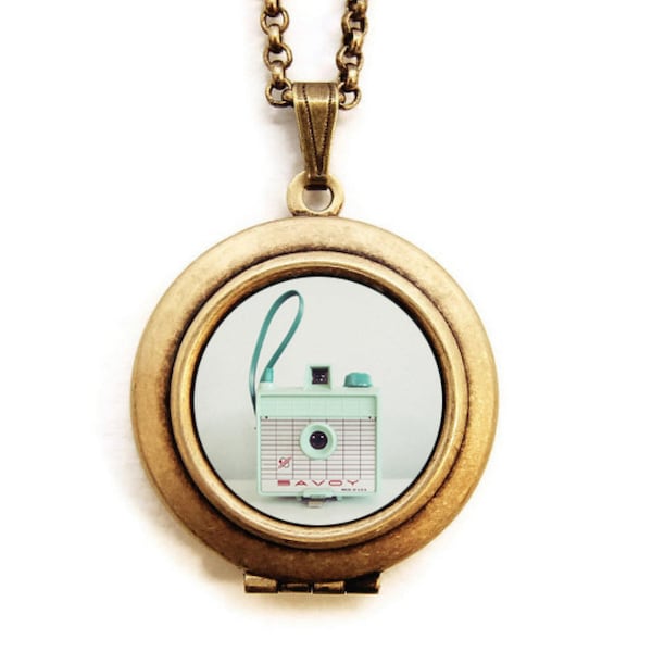 Camera Locket - Etsy