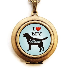 Dog Breed Locket - Choose Your Breed - Silhouette Dog Breed Locket ...