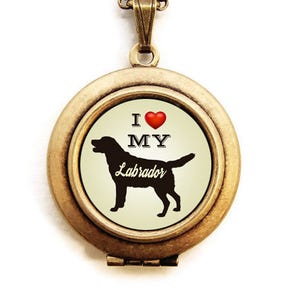 Dog Breed Locket - Choose Your Breed - Silhouette Dog Breed Locket ...