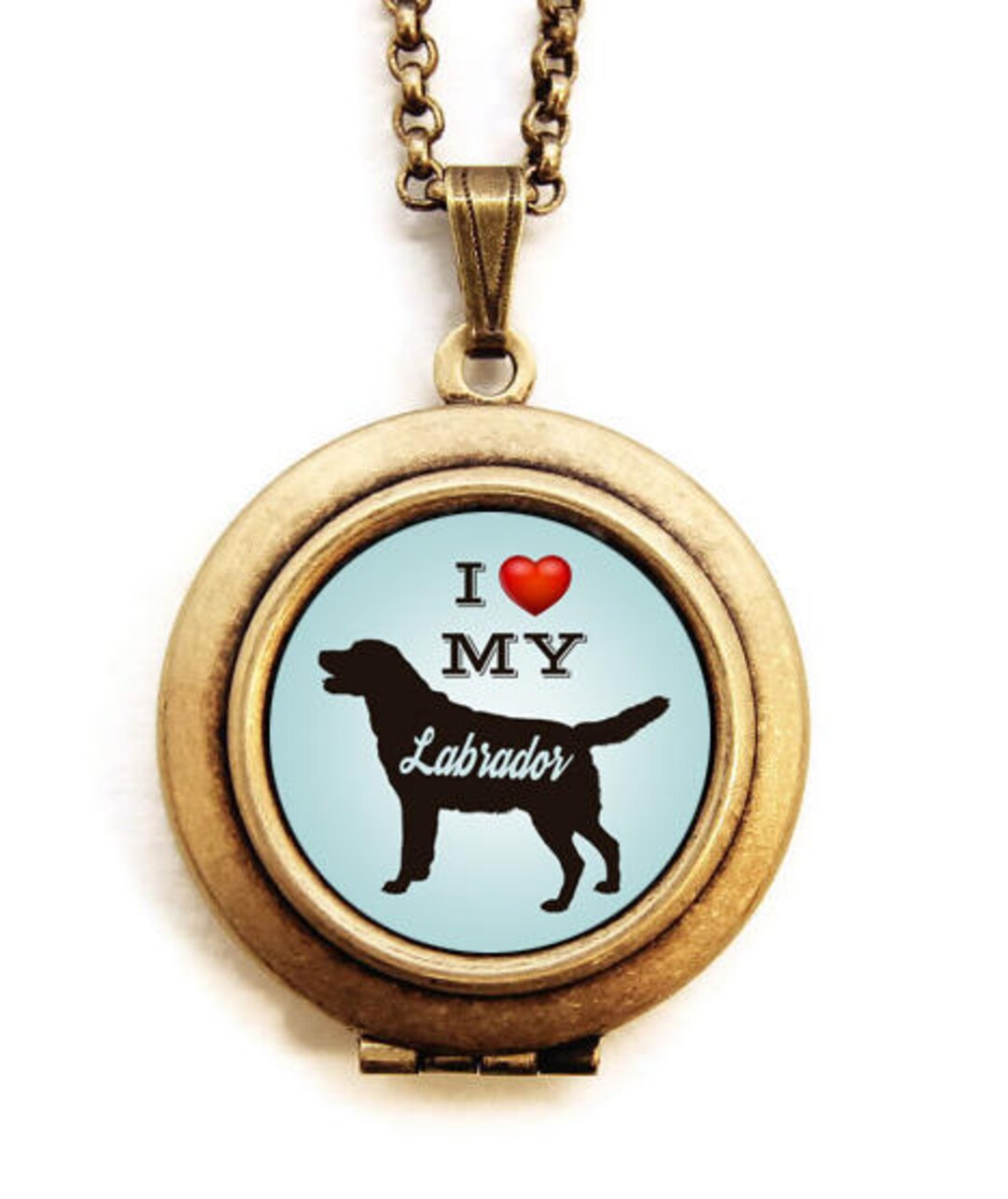 Dog Breed Locket - Choose Your Breed - Silhouette Dog Breed Locket ...