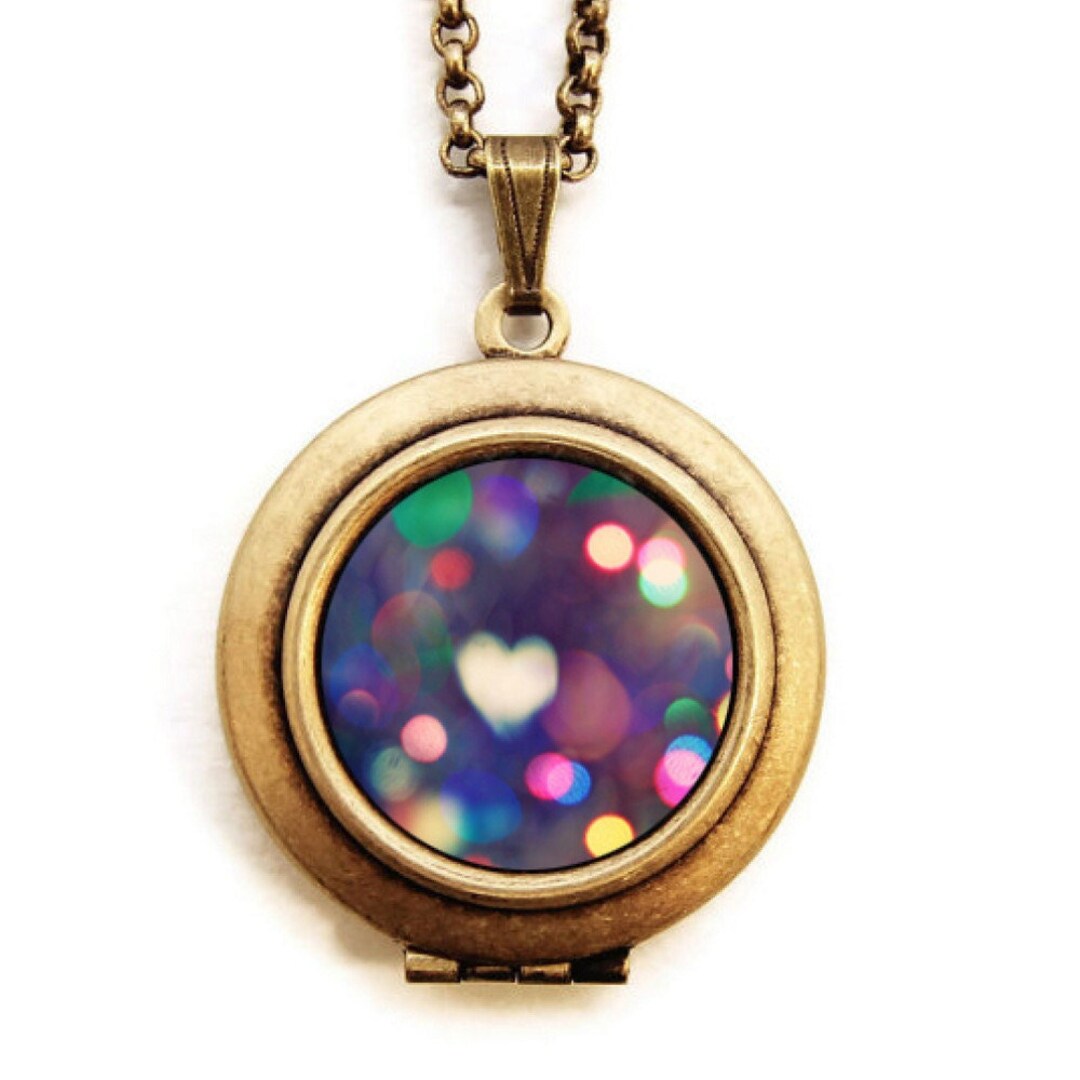 The Accidental Bokeh - Magical Photo Locket Necklace - Etsy