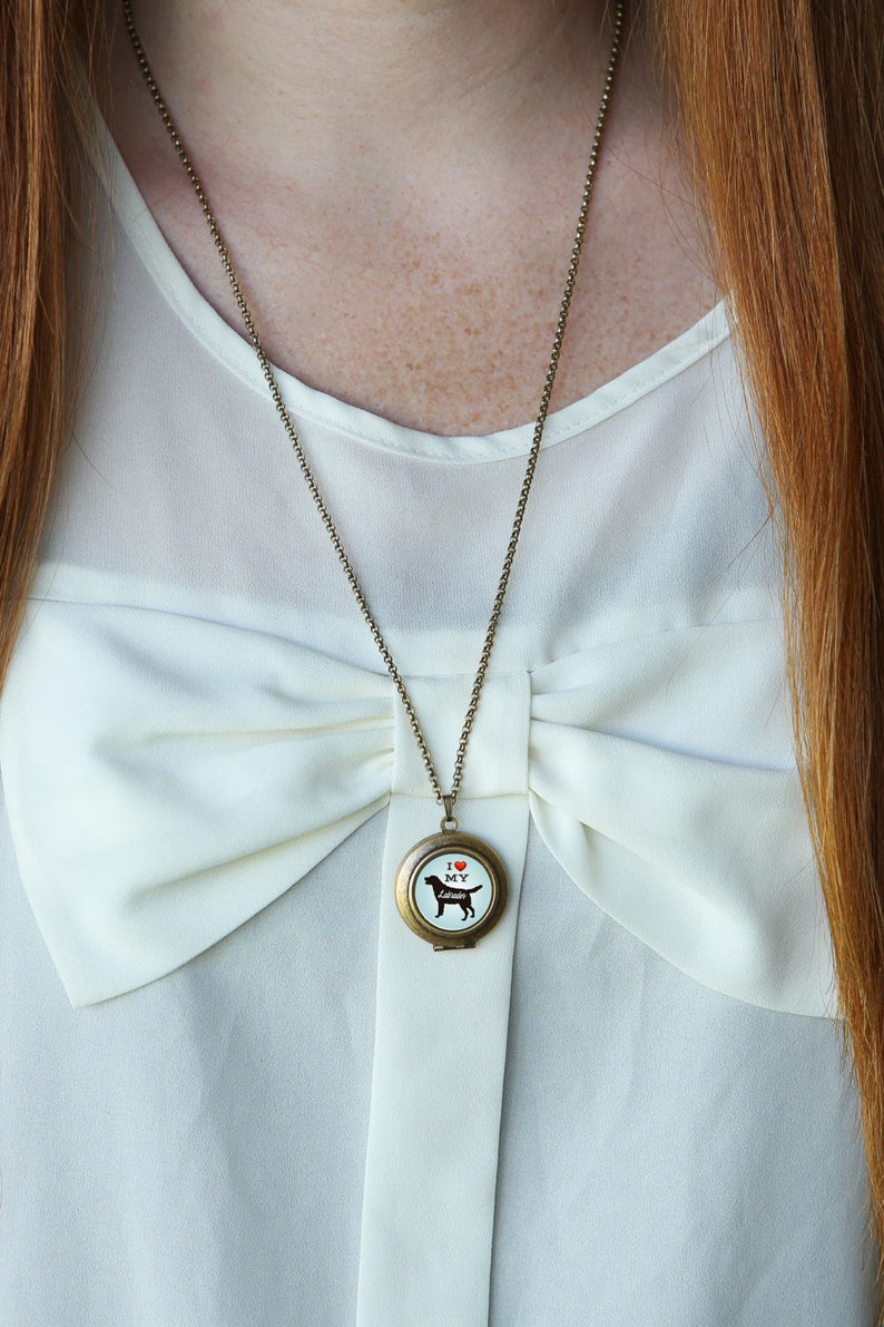 Dog Breed Locket - Choose Your Breed - Silhouette Dog Breed Locket ...