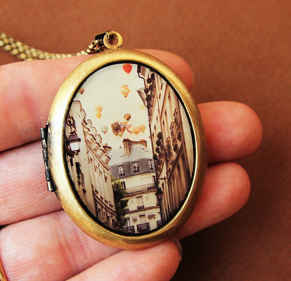 Paris is A Feeling Fine Art Photo Locket Necklace - Etsy
