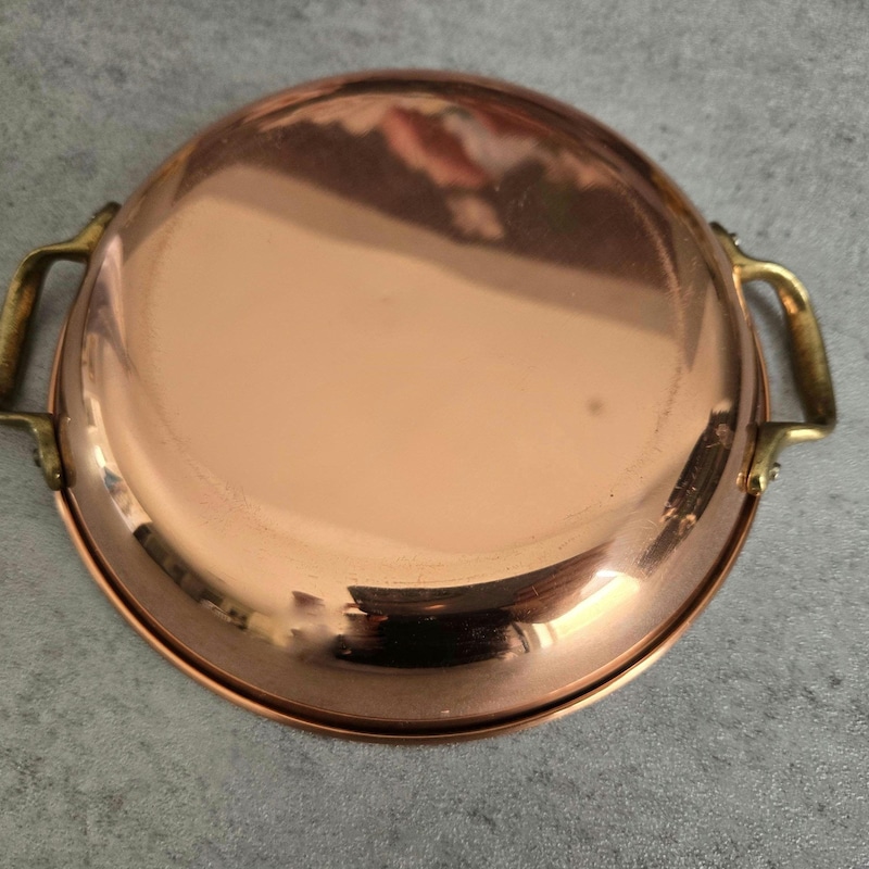 Antique Copper Fry Pans - Etsy