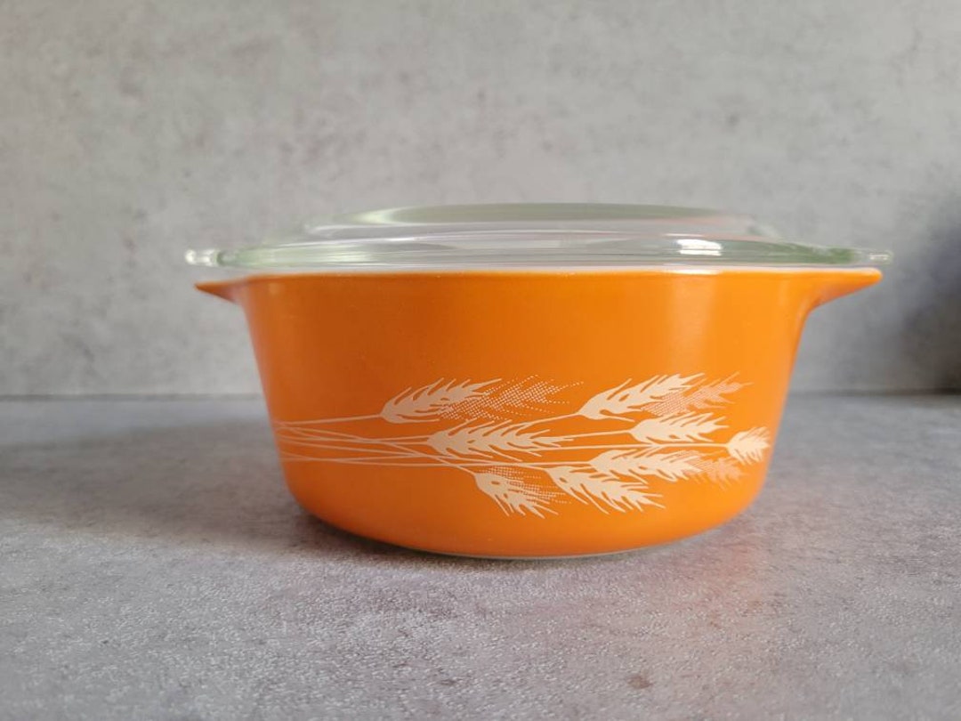 Pyrex Autumn Harvest Round Casserole - 472 B - 750 ML - Pyrex Autumn ...