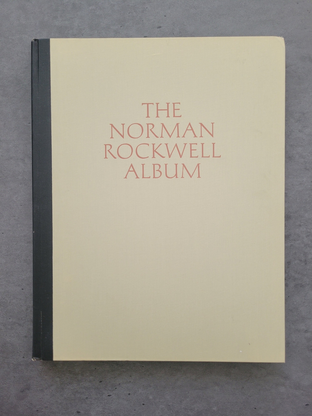 The Norman Rockwell Album Painting and Pencil Drawings Vintage Art Book ...