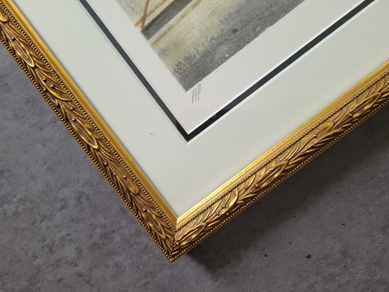 Louis Robichaud "boulangerie" Paris Signed Fine Art Serigraph Limited ...