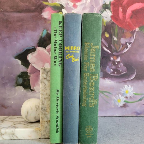 Vintage Cookbook Set - Etsy