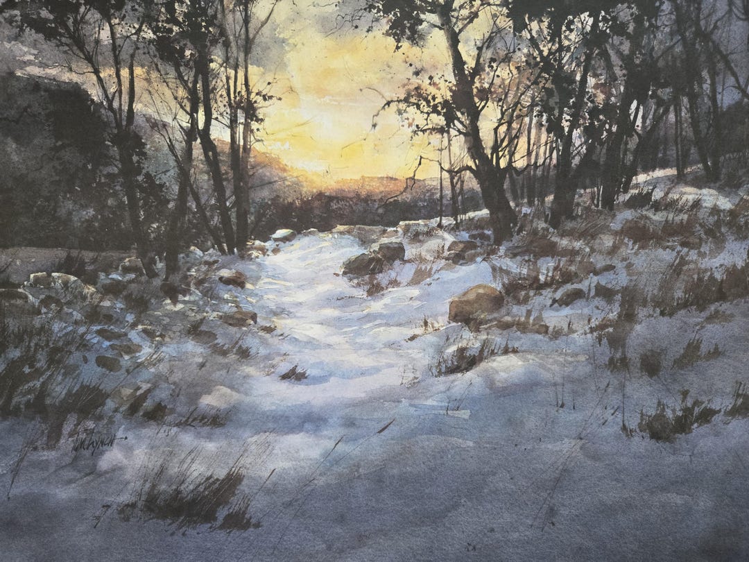 Tom Lynch Limited Edition Lithograph "morning Light" - Signed in Pencil ...