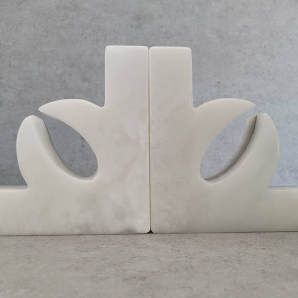 Marble Bookends - Etsy