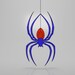 Spider Pattern Stained Glass Pattern PDF SVG Digital Download Do It ...