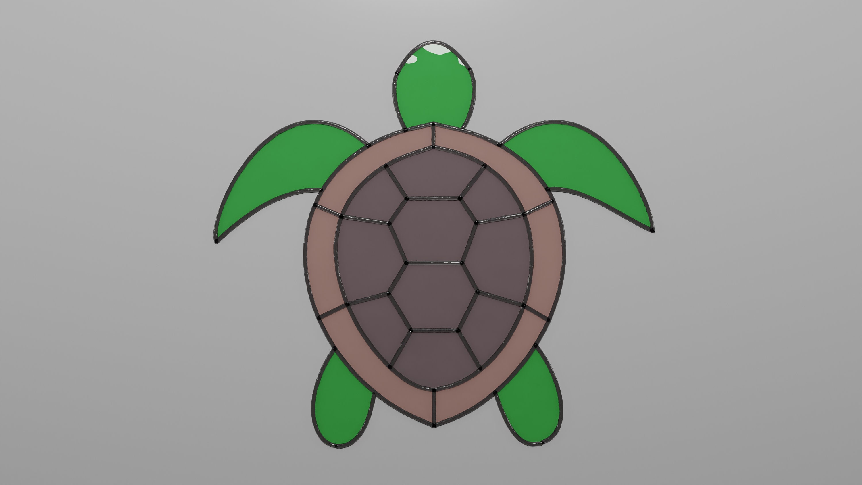 Turtle Pattern Stained Glass Pattern PDF SVG Digital Download Do It ...