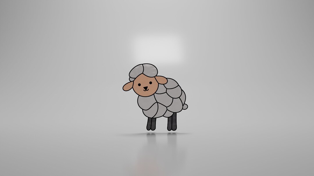 Lamb Pattern Stained Glass Pattern PDF SVG Digital Download Do It ...