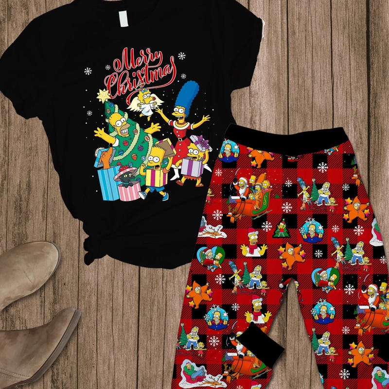 Simpsons Pajamas - Etsy UK