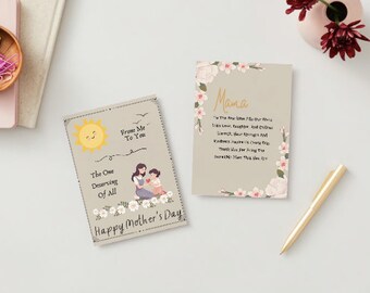 Digital Mother's Day Card Printable Card - Etsy