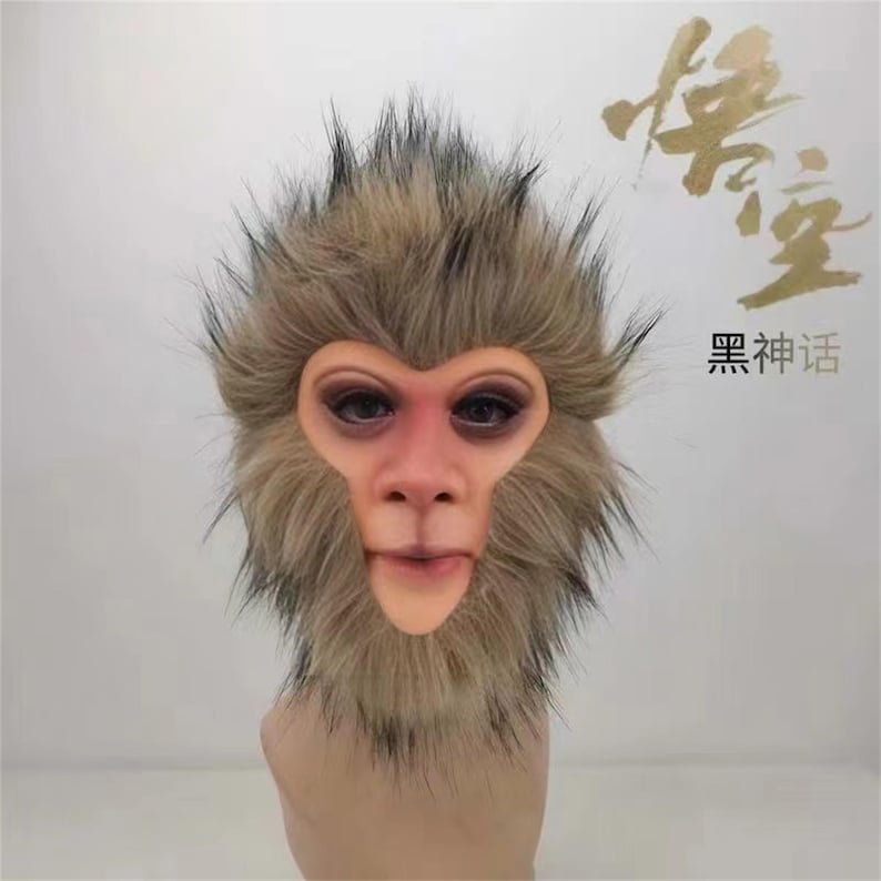 Black Myth Wukong Full Head Mask, Cosplay Prop, Role-playing Accessory ...