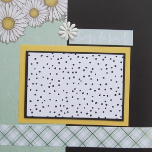 Beautiful.....12x12 Scrapbook Layout, Scrapbook Page Kit, Project Life ...