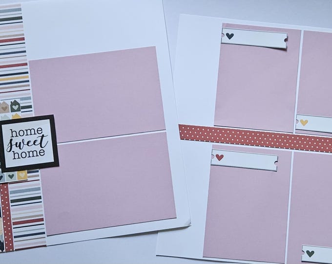 Together 12x12 Scrapbook Layout, Scrapbook Page Kit - Etsy