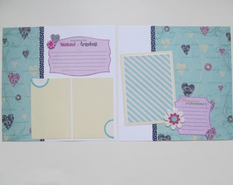 Together 12x12 Scrapbook Layout, Scrapbook Page Kit - Etsy
